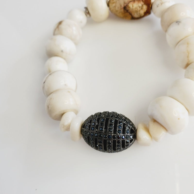 Chunky African Beads Fashion Bracelets | Pretty Fab Things